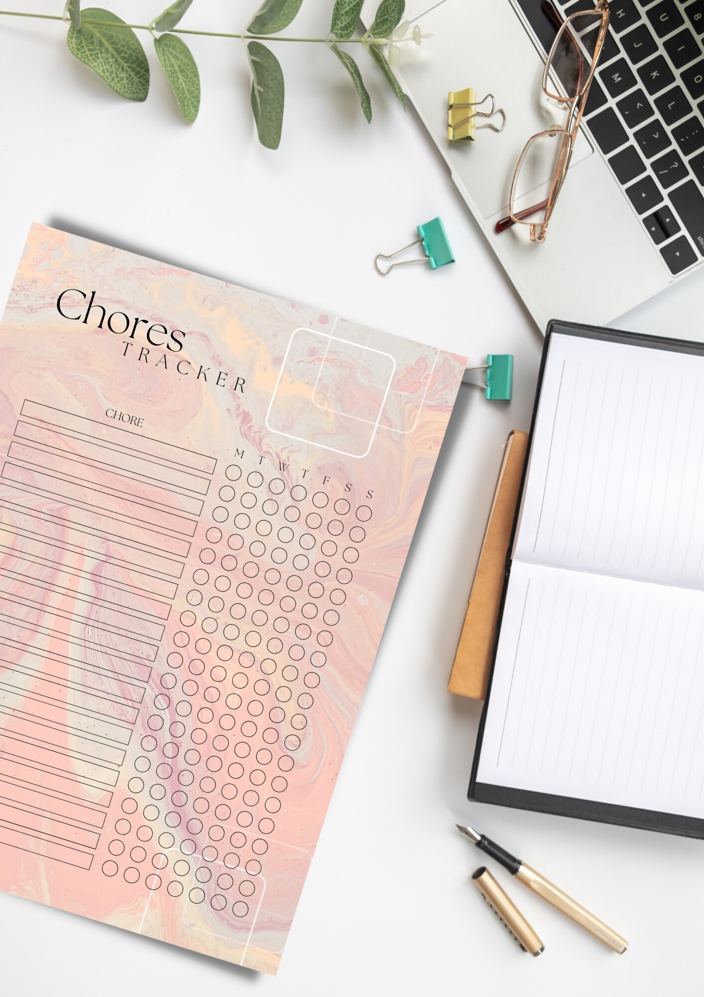 Chores Tracker Printable Chores Tracker Digital to Do List - Etsy Ireland