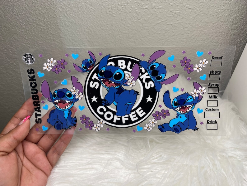 Uv Dtf Wrap Stitch Cup Wrap Starbucks Cup Transfer Libbey Cup Wraps