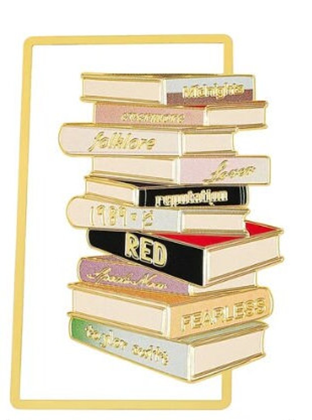 Taylor Swift Eras Metal Bookmark - Etsy