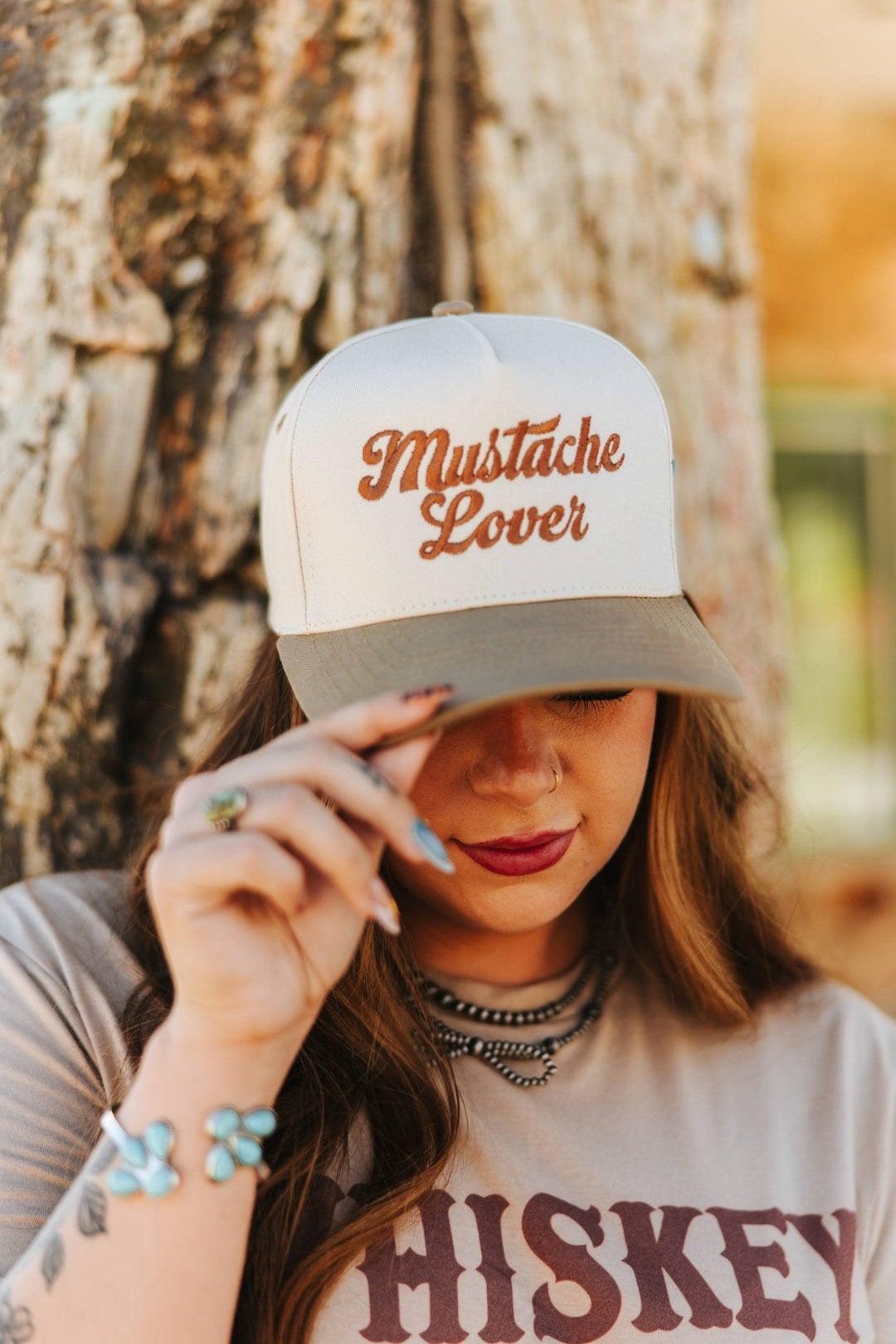 Mustache Lover Embroidered Trucker Hat - Etsy