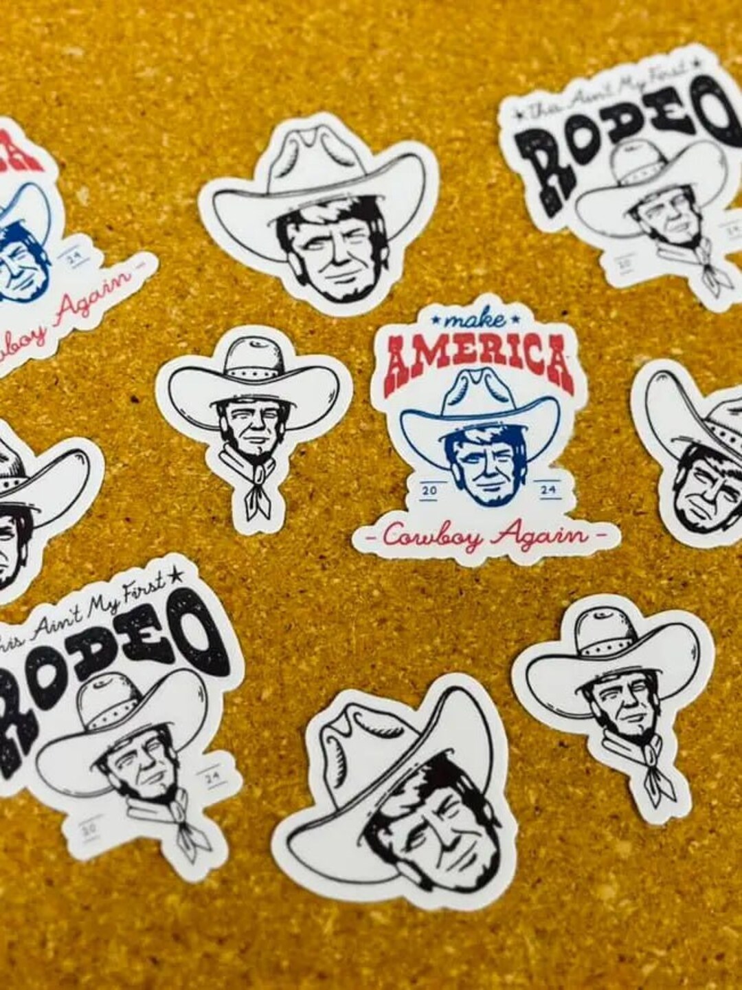 Trump Vinyl Sticker - Etsy