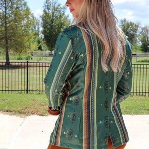 Green Serape Blazer - Etsy
