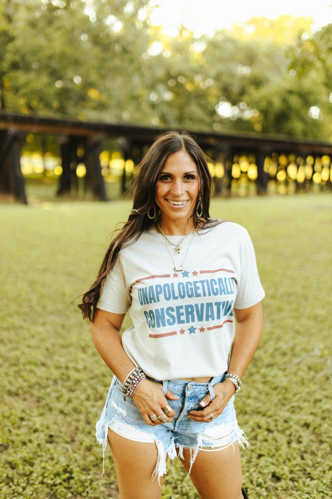 Unapologetically Conservative Graphic Tee - Etsy