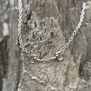 Snaffle Bit Chain Necklace - Etsy