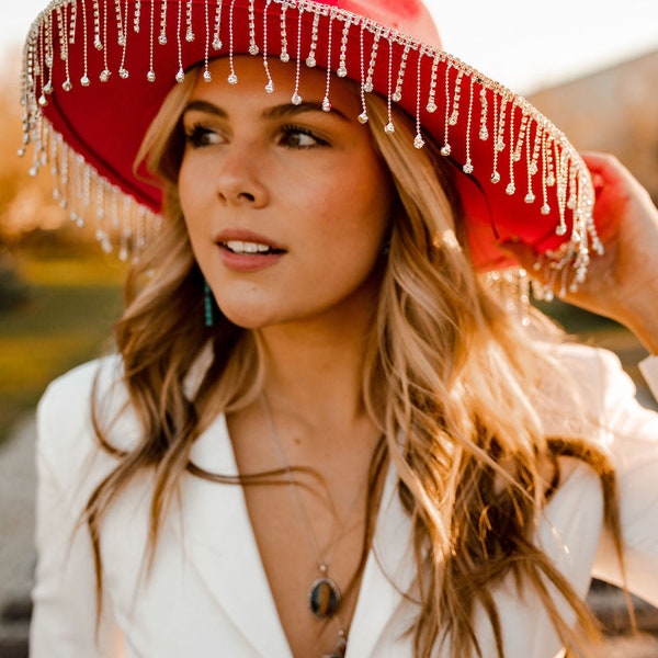 Rhinestone Cowboy Hat - Etsy