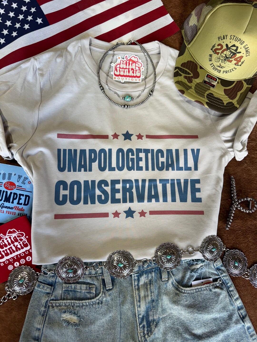 Unapologetically Conservative Graphic Tee - Etsy