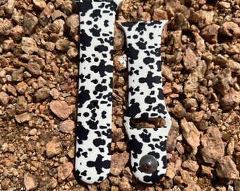 Cow Print Watch Band Svg - Etsy