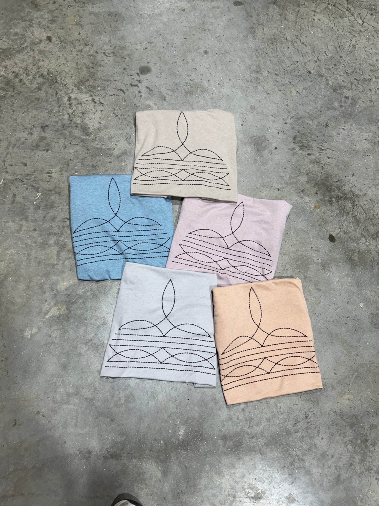 The Original, Viral Boot Stitch Western Graphic Tee - Etsy