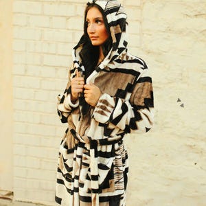 Aztec Glow Wrap Robe - Etsy