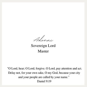 INSTANT DOWNLOAD! Printable Advent Cards - Names of God & Their Meaning ...