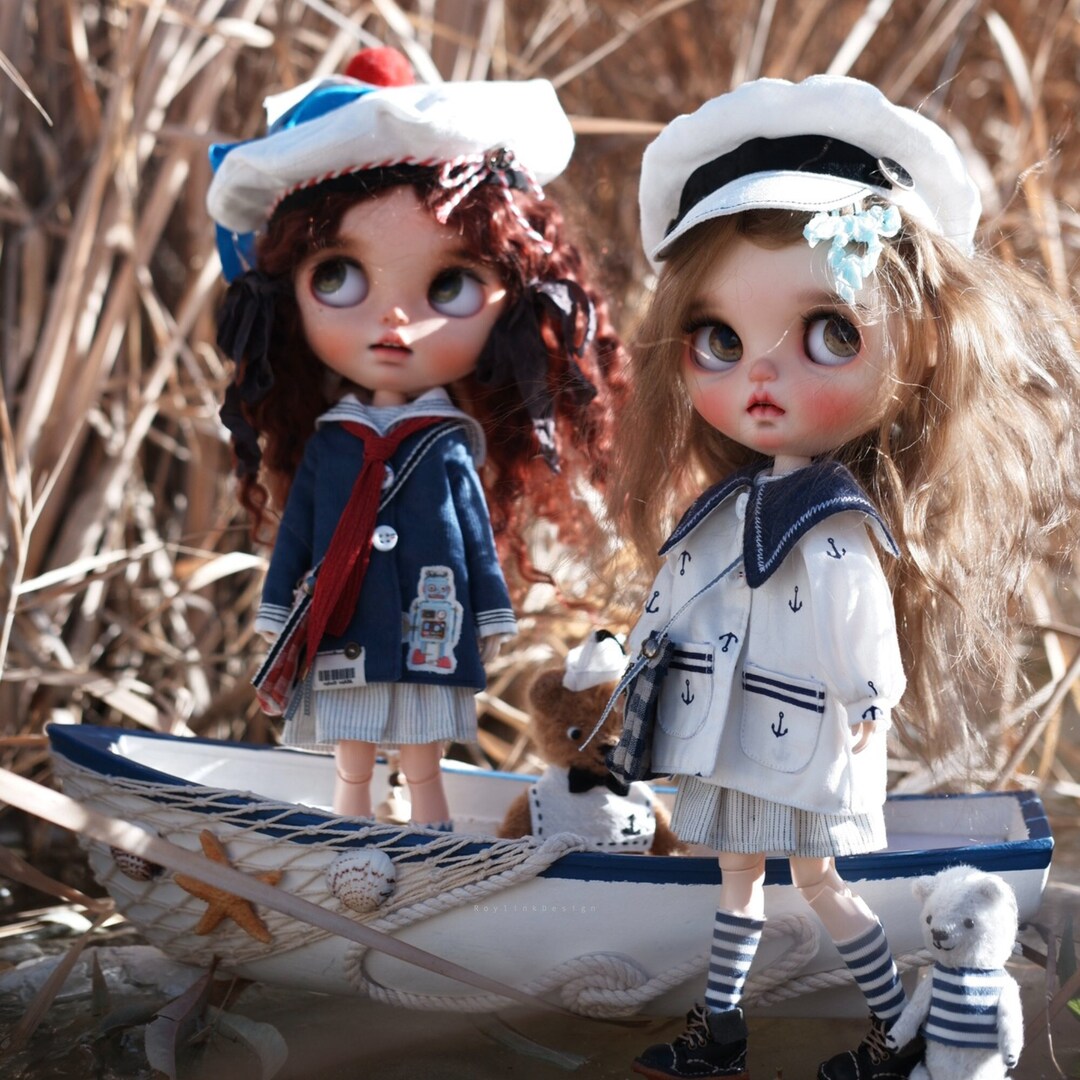 5 Piece Hatdressoutfitsocksbag Neo Blythe Doll Clothes Ob24 Ob22 Azone ...
