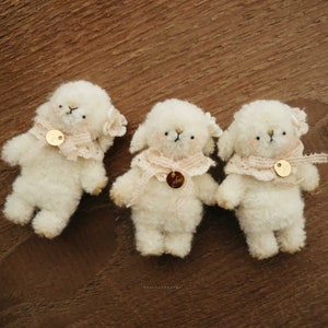 Miniature Sheep,wool Stem Sheep for Ob11 1/6 Bjd Doll Like Blythe/yosd ...
