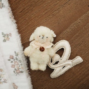 Miniature Sheep,wool Stem Sheep for Ob11 1/6 Bjd Doll Like Blythe/yosd ...