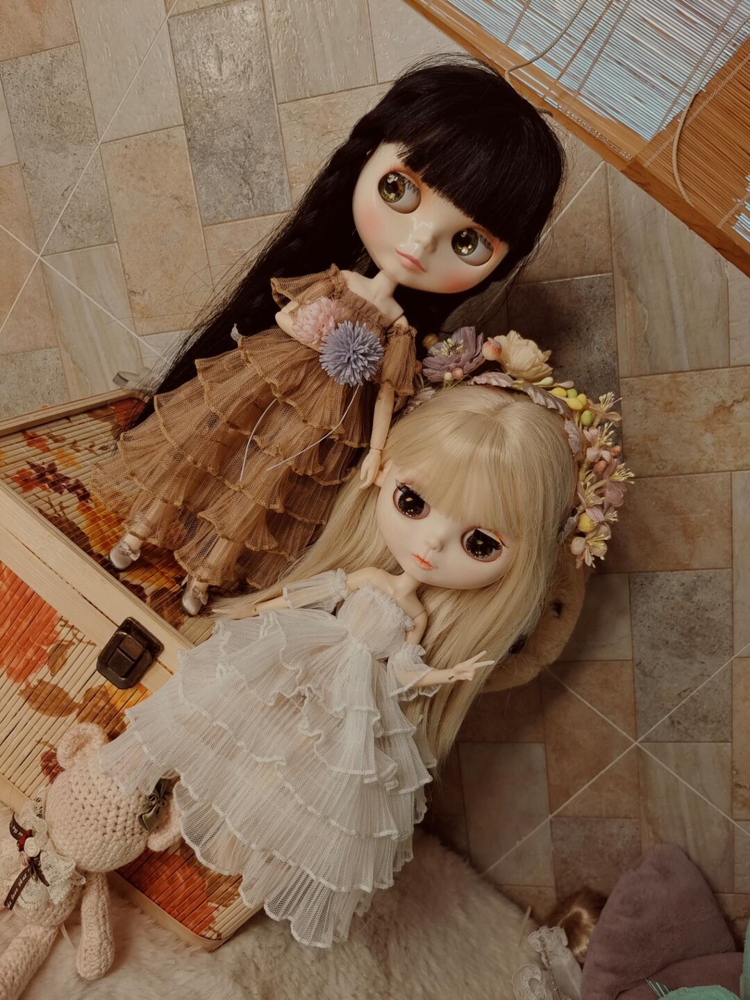 2 Color Neo Blythe Doll Clothes Ob24 Ob22 Azone,1/6 Bjd Doll Clothes ...