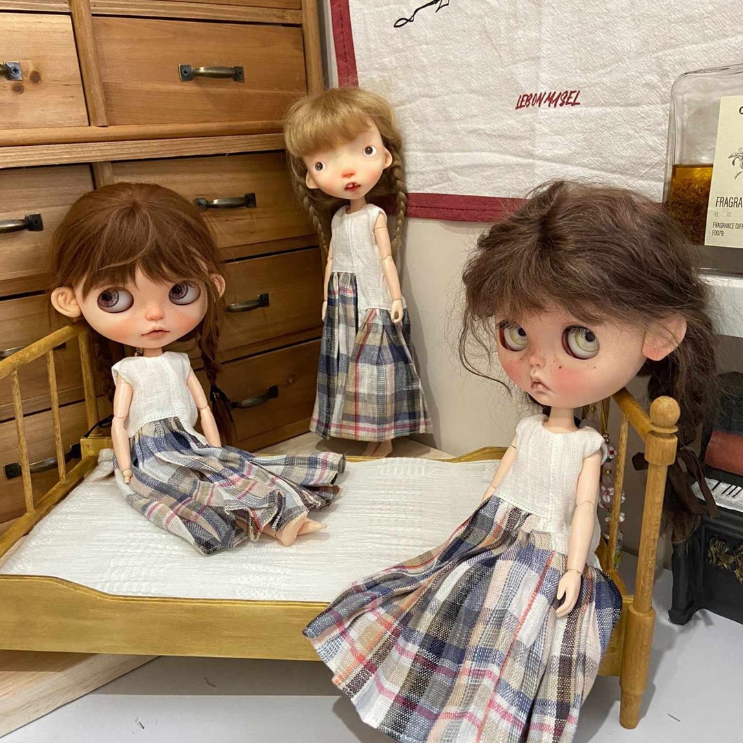 Blythe Long Dress Doll Clothes Ob24 Ob22 Azone,1/6 Bjd Doll Clothes ...