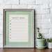 Printable Weekly Menu, Digital Menu, Meal Planning Board, Printable ...