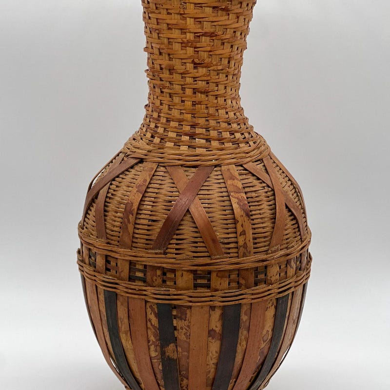 Wicker Vase - Etsy