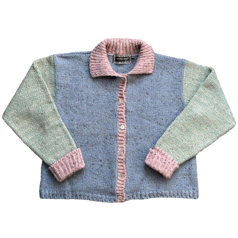 Colorblock Sweater - Etsy