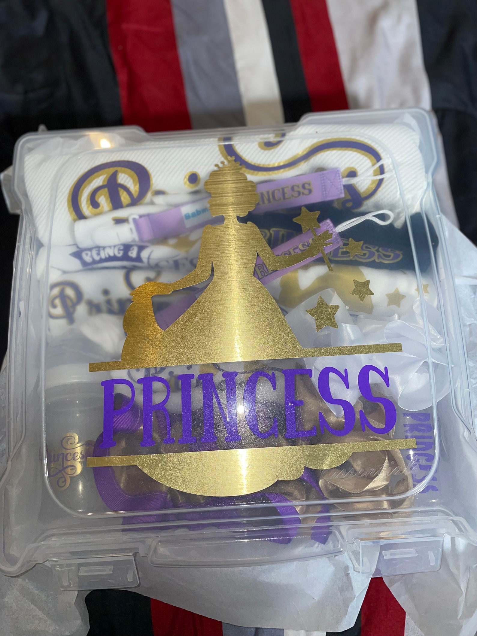 Customized Girl Baby Box - Etsy