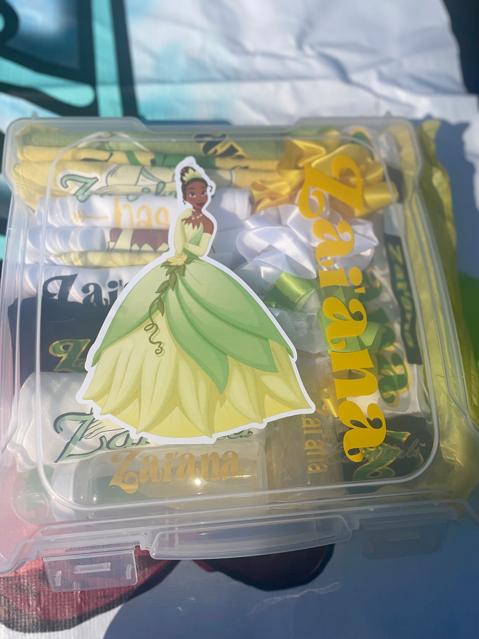 Customized Girl Baby Box - Etsy