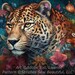 Leopard in Flowers (adobe Ext. License) Cross Stitch Pattern by ...