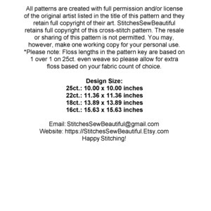 Spiral Spectrum Heart (small) Cross Stitch Pattern by World of Love ...