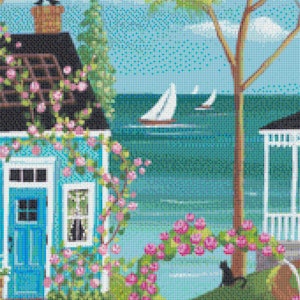 Everythings Coming up Roses (max Colors) Cross Stitch Pattern by Kim ...