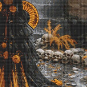The Beauty in the Underworld Cross Stitch Pattern by Eder Jose Rosa ...