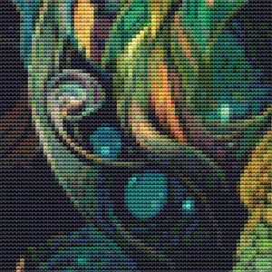 Chakra Dragon Cross Stitch Pattern by Serr.kai A Quill & Ink (digital ...