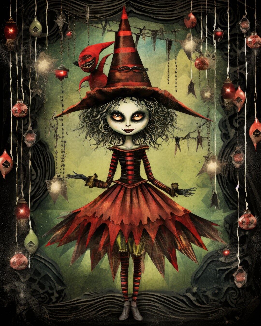 Goth Dolls Winter No. 1 Cross Stitch Pattern by Mysticmooncraftery ...