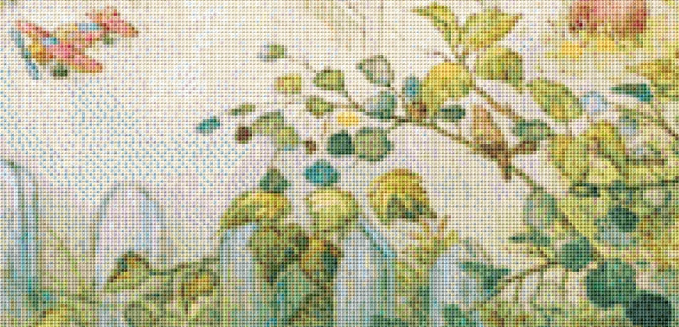The Tea Party Cross Stitch Pattern by Lisi Martin/ab Pictura, Karlstad ...