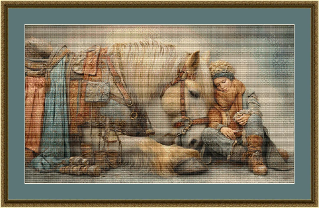 A True Bond Counted Cross Stitch Pattern by Bryna T Art & Design ...
