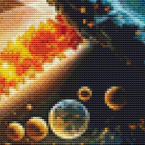 DNA of the Universe Cross Stitch Pattern by Sphinxdesignstudio (digital ...