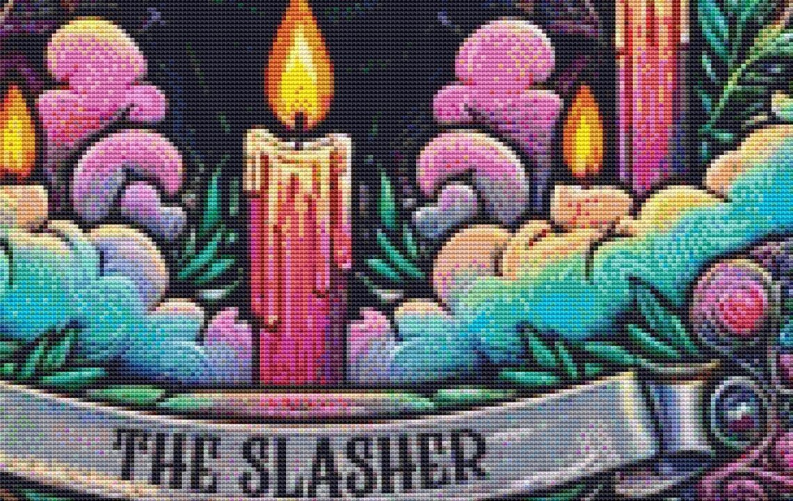 The Slasher Counted Cross Stitch Pattern by Pulsarsvg (digital Format ...