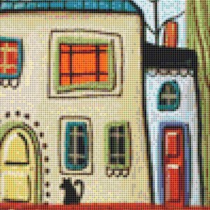 Neighbors 1 Cross Stitch Pattern by Karla Gerard (digital Format) - Etsy