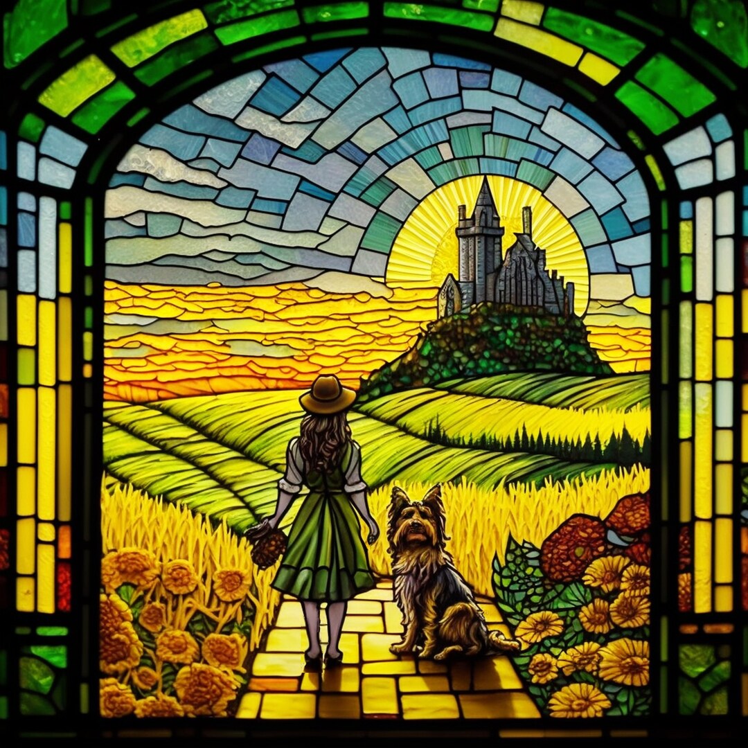 Woz Stained-glass 3 Cross Stitch Pattern by Sphinxdesignstudio (digital Format) - Etsy