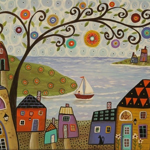 Out to Sail Cross Stitch Pattern by Karla Gerard - Etsy