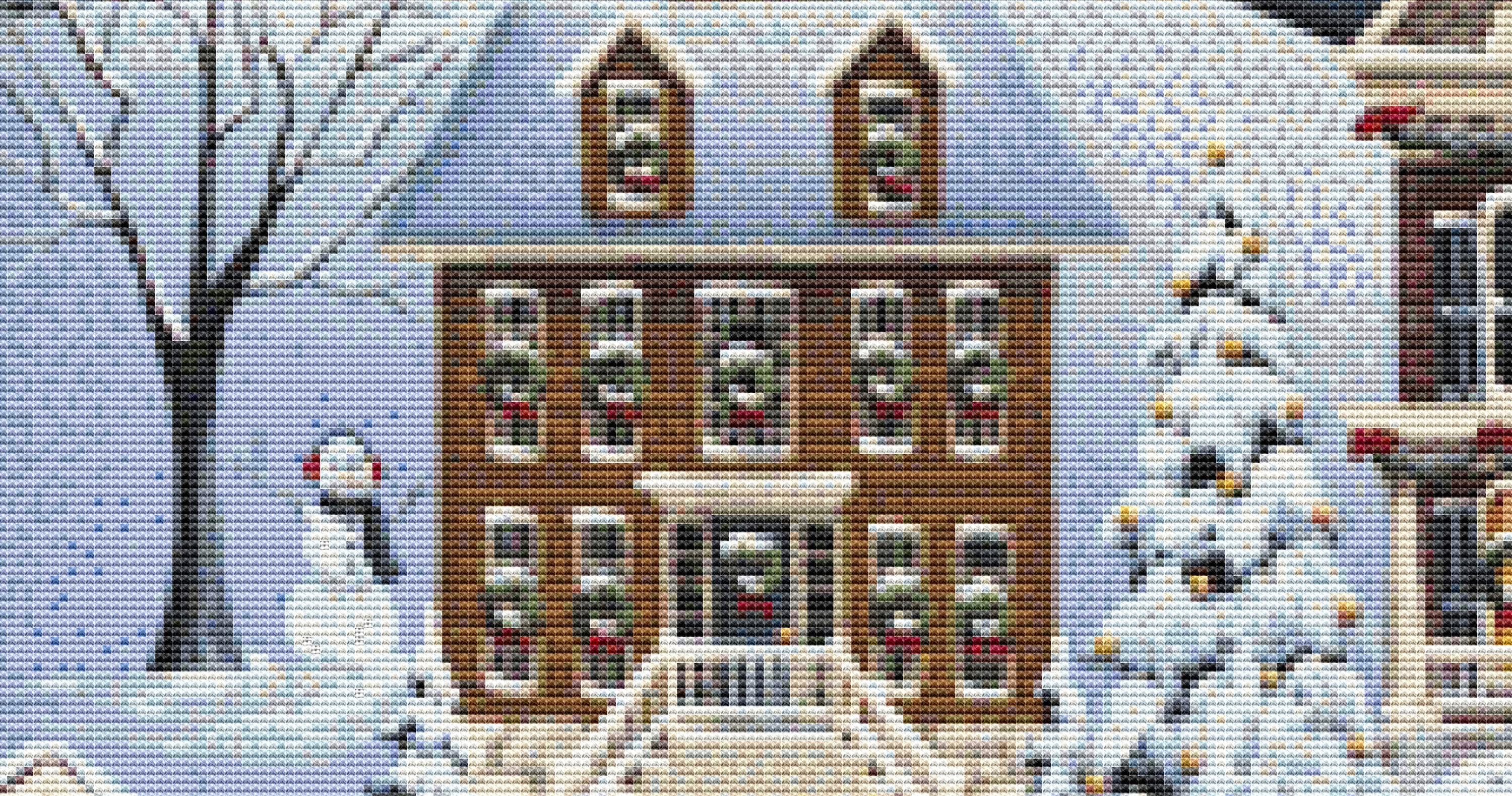 Caroling in Winterberry Cross Stitch Pattern by Catherine - Etsy