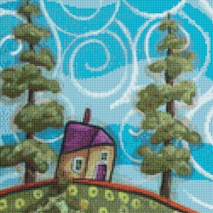 Neighbors Cross Stitch Pattern by Karla Gerard (digital Format) - Etsy