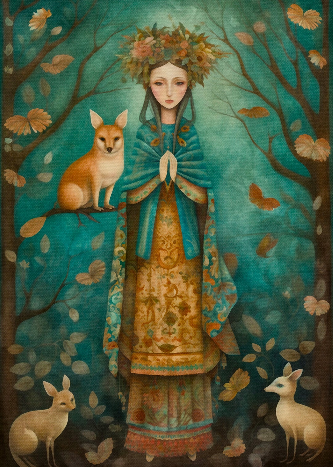 Mystic Lady Cross Stitch Pattern by Dutchladymysticart (digital Format ...