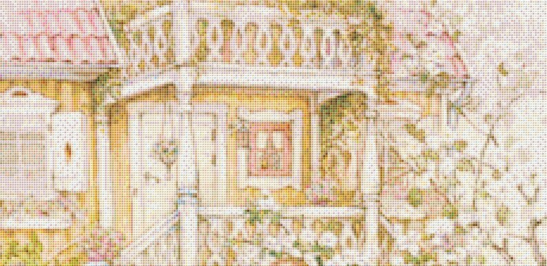 The Tea Party Cross Stitch Pattern by Lisi Martin/ab Pictura, Karlstad ...