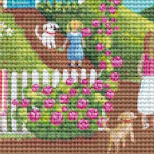 Everythings Coming up Roses (max Colors) Cross Stitch Pattern by Kim ...