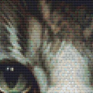 Yuletide Cat Cross Stitch Pattern by Serr.kai A Quill & Ink (digital ...