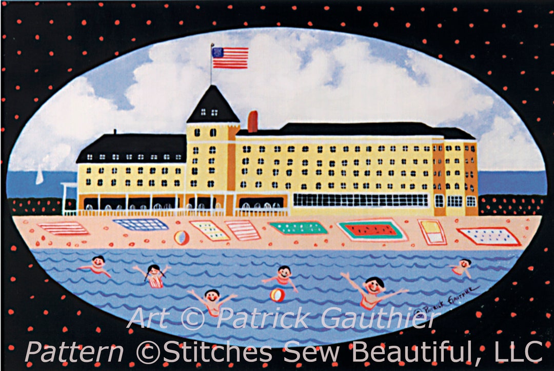 Fun at the Ocean House Cross Stitch Pattern by Patrick Gauthier ...