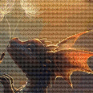 Blowing Wishes Cross Stitch Pattern by Serr.kai A Quill & Ink (digital ...