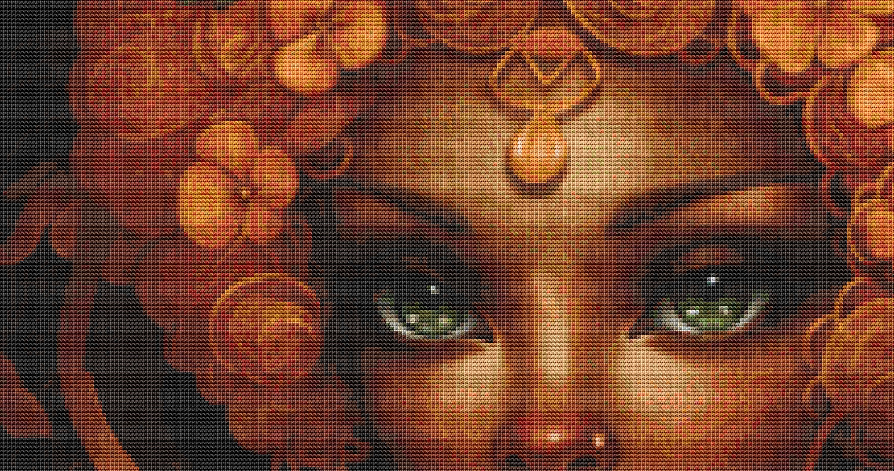 Mystical Cat Girl 7 Cross Stitch Pattern by Dutchladymysticart (digital ...