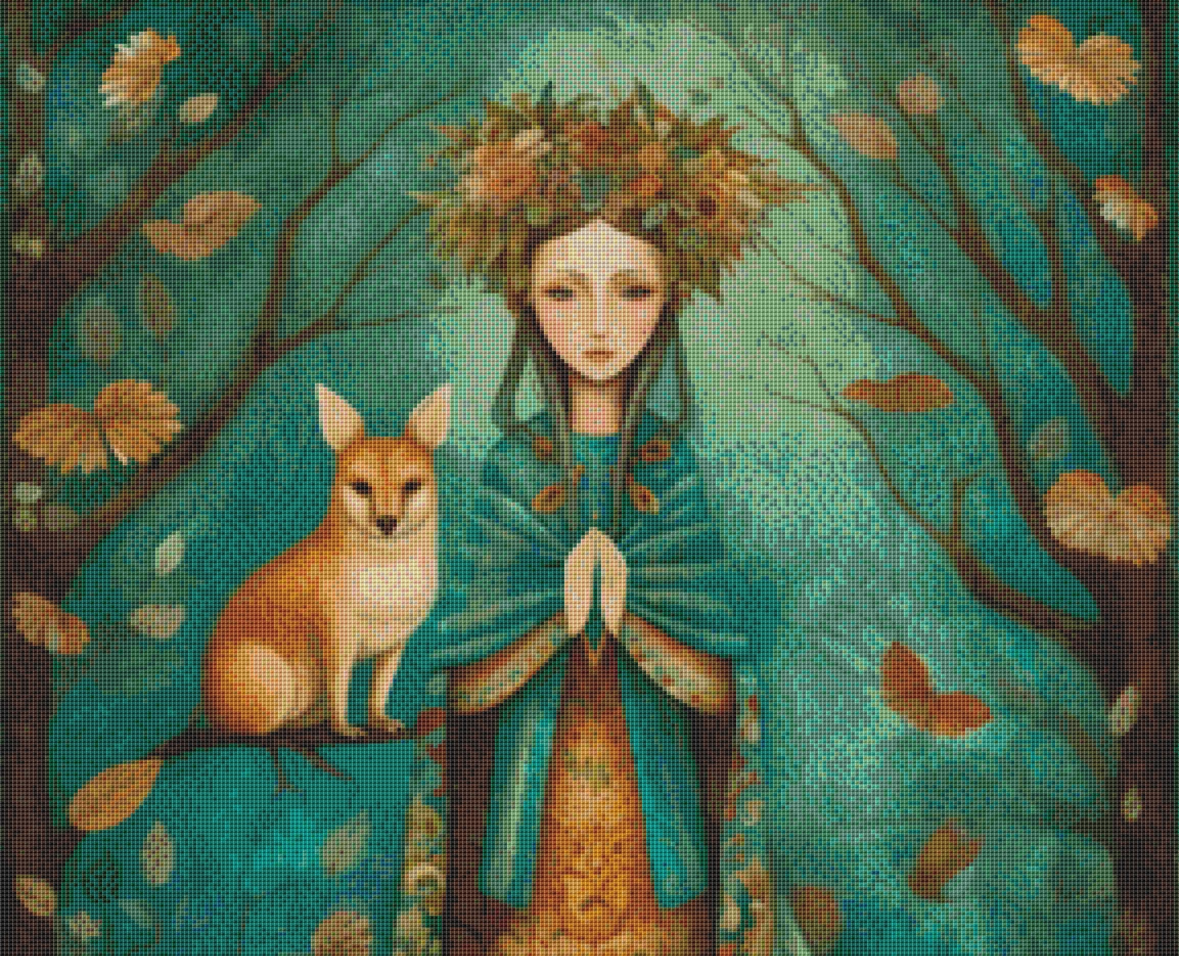 Mystic Lady Cross Stitch Pattern by Dutchladymysticart digital Format ...
