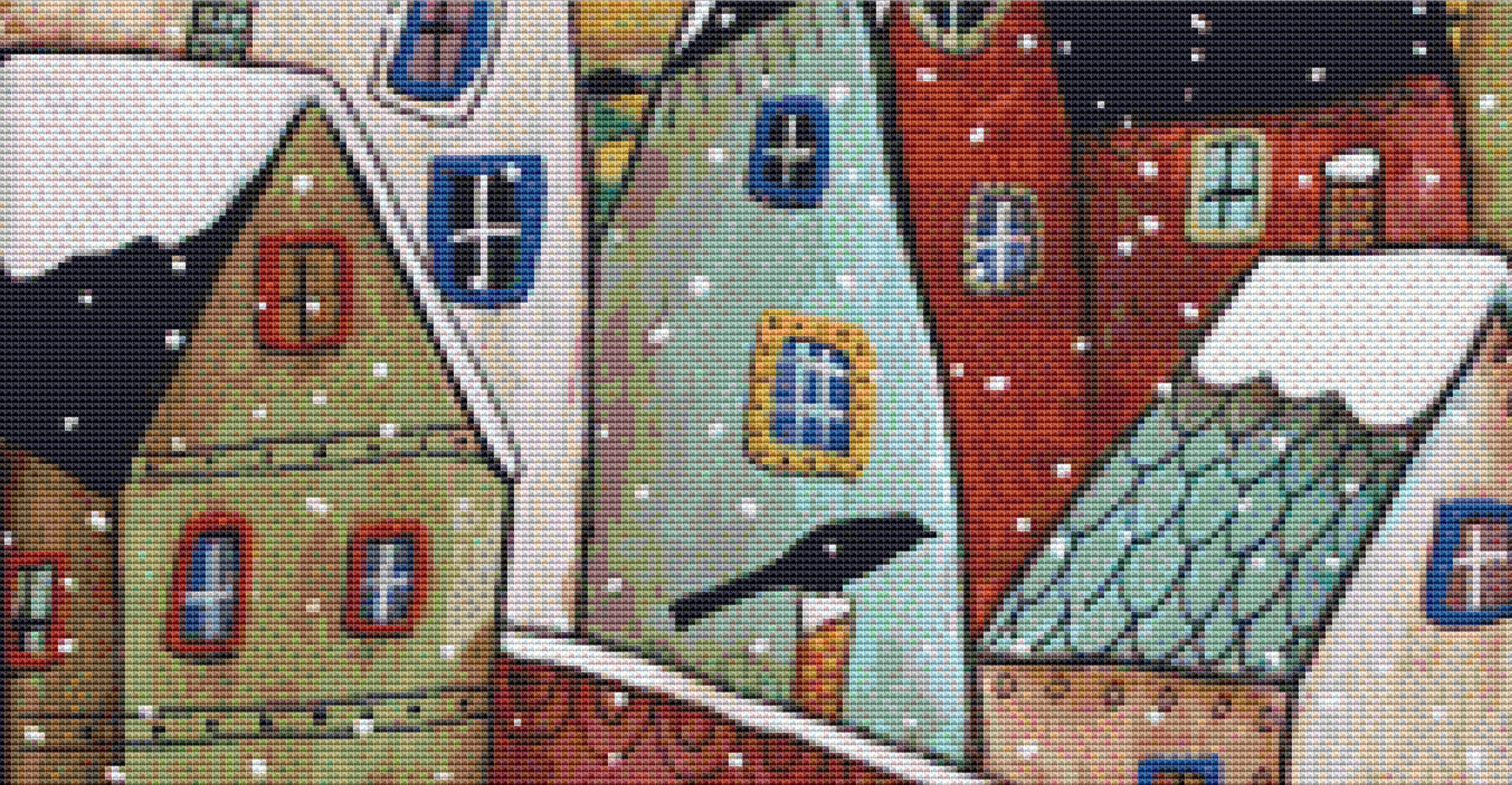 Blizzard Cross Stitch Pattern by Karla Gerard digital Format - Etsy