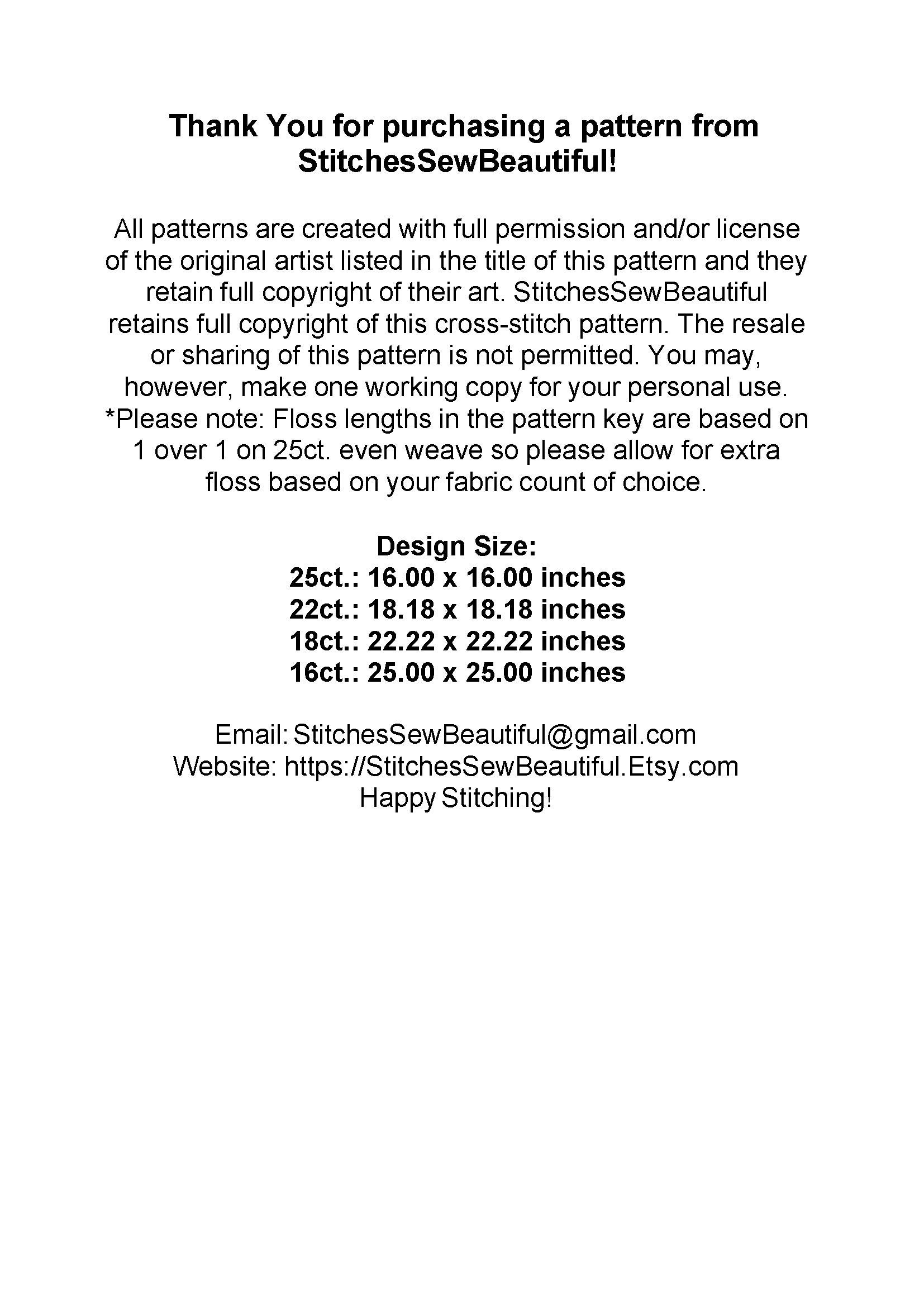 Ethereal Love max Colors Cross Stitch Pattern by World of Love Hearts ...