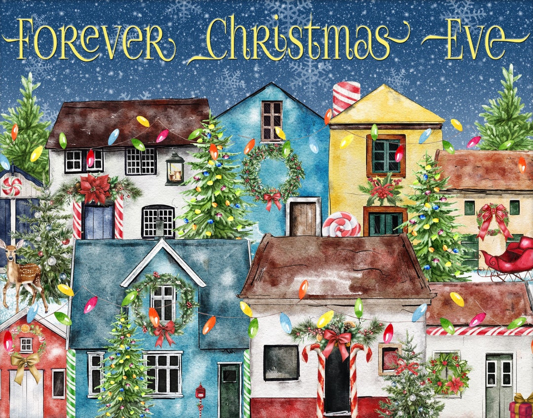 Forever Christmas Eve Cross Stitch Pattern by Ivycottagehome (digital ...
